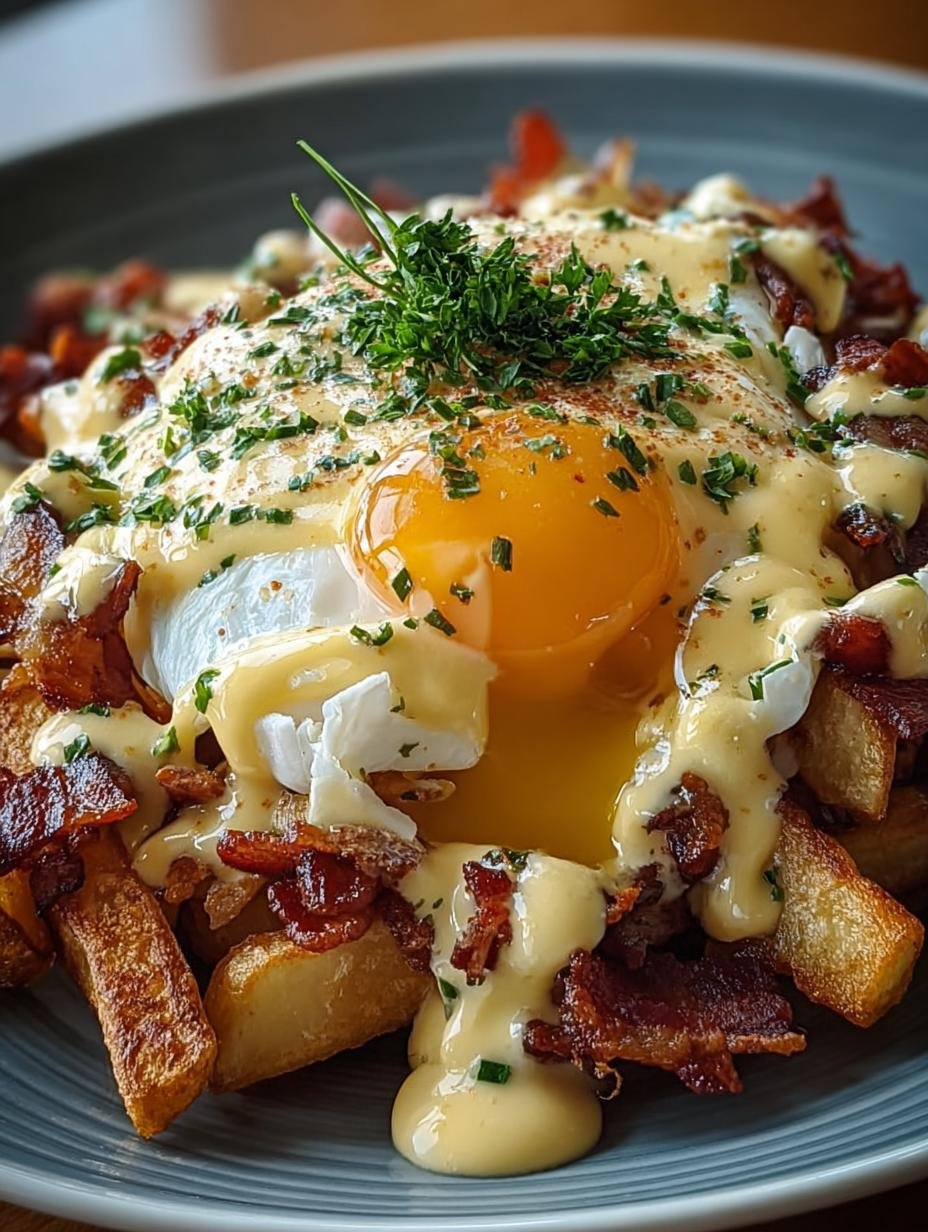 Breakfast Poutine with Hollandaise Sauce: 6 Irresistible Steps - venyum