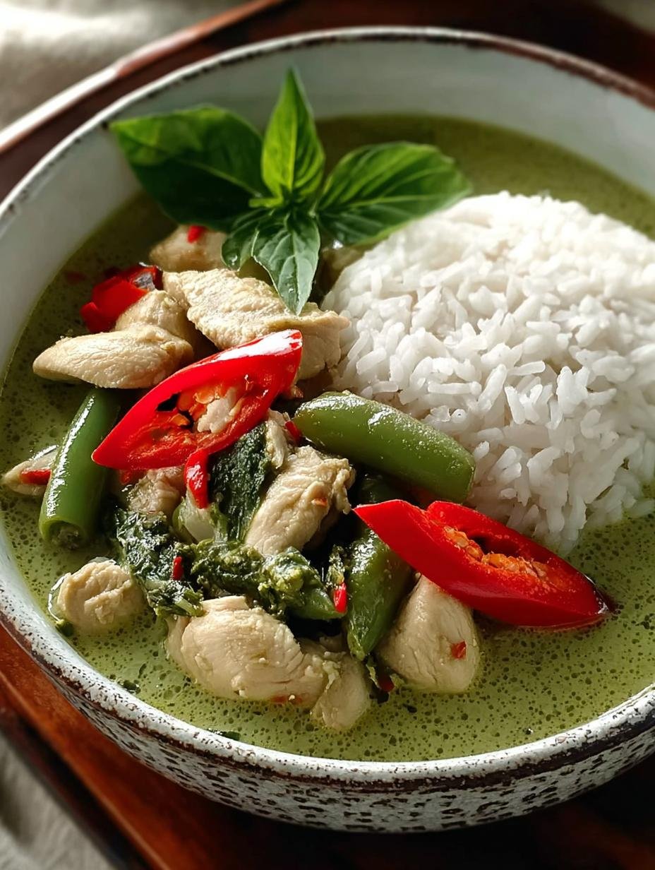 Chicken Green Curry Recipe: 10-Minute Flavor Explosion - venyum